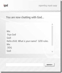 nik's blog: Chat with God